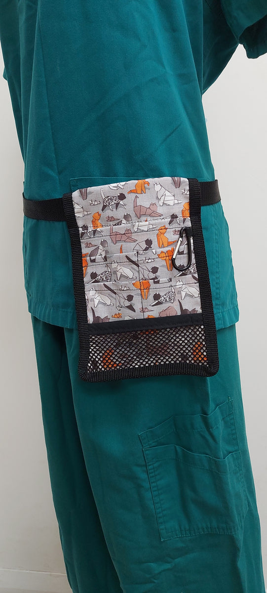 Origami Cats Nurse Pocket Organiser – The Scrub Hat Shop